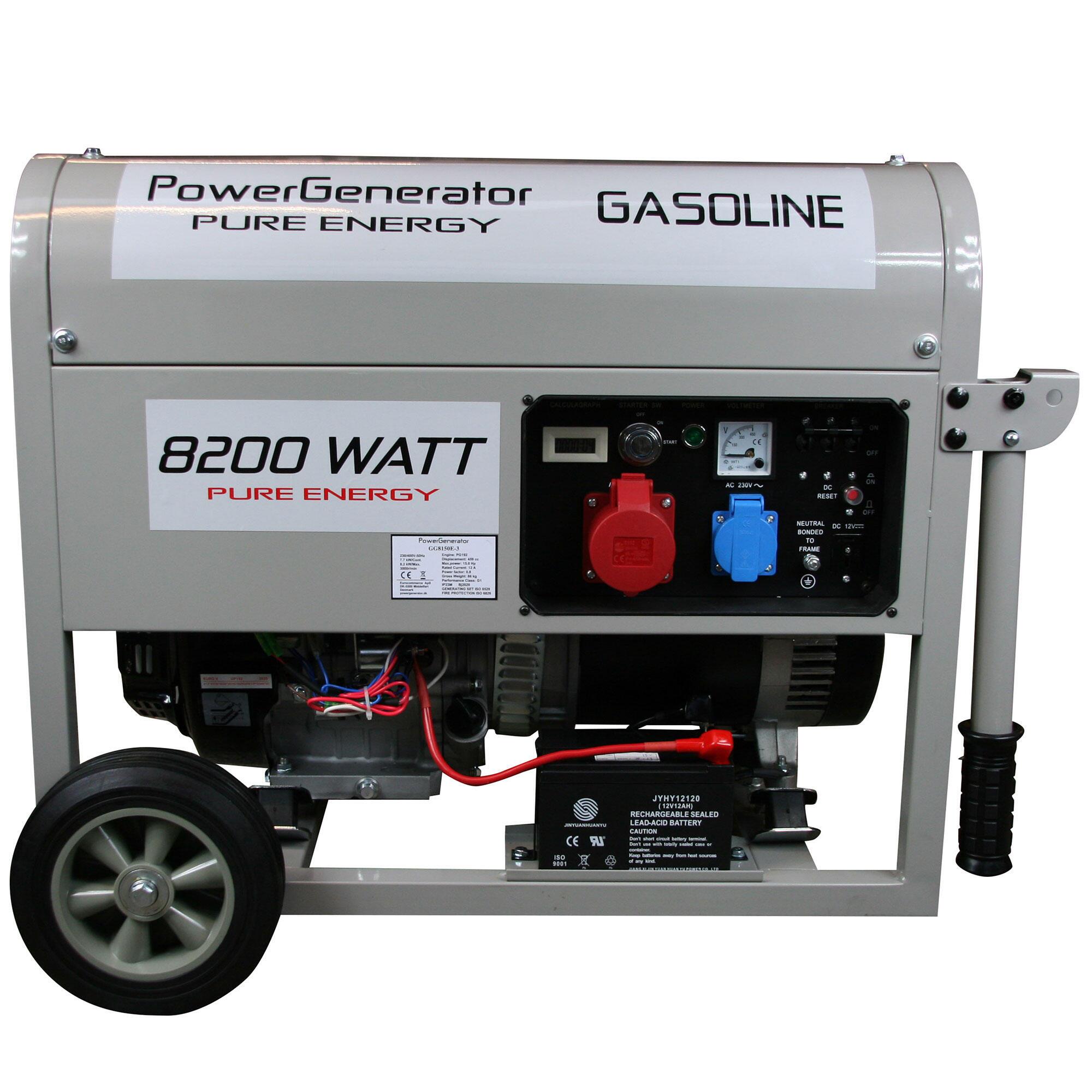 Vogn til 5.500 / 8.100 / 8.200 Watt PowerGenerator